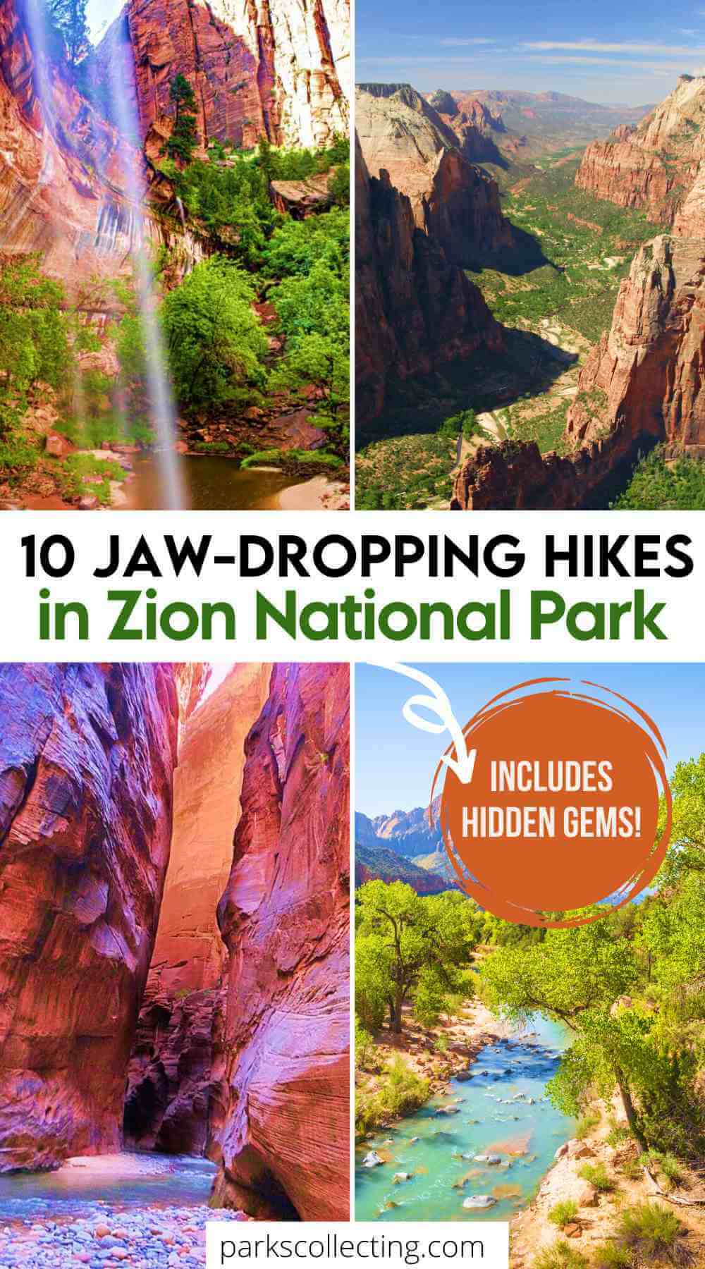The 10 Best Hikes In Zion National Park