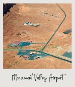 The Airports Near Monument Valley